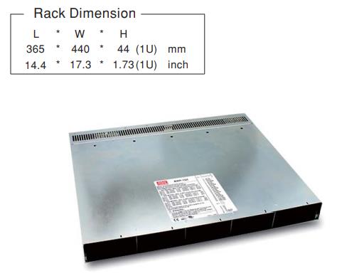 RHP-1U Rack System 1600~8000W 1U Distributed Power/Charger System ...